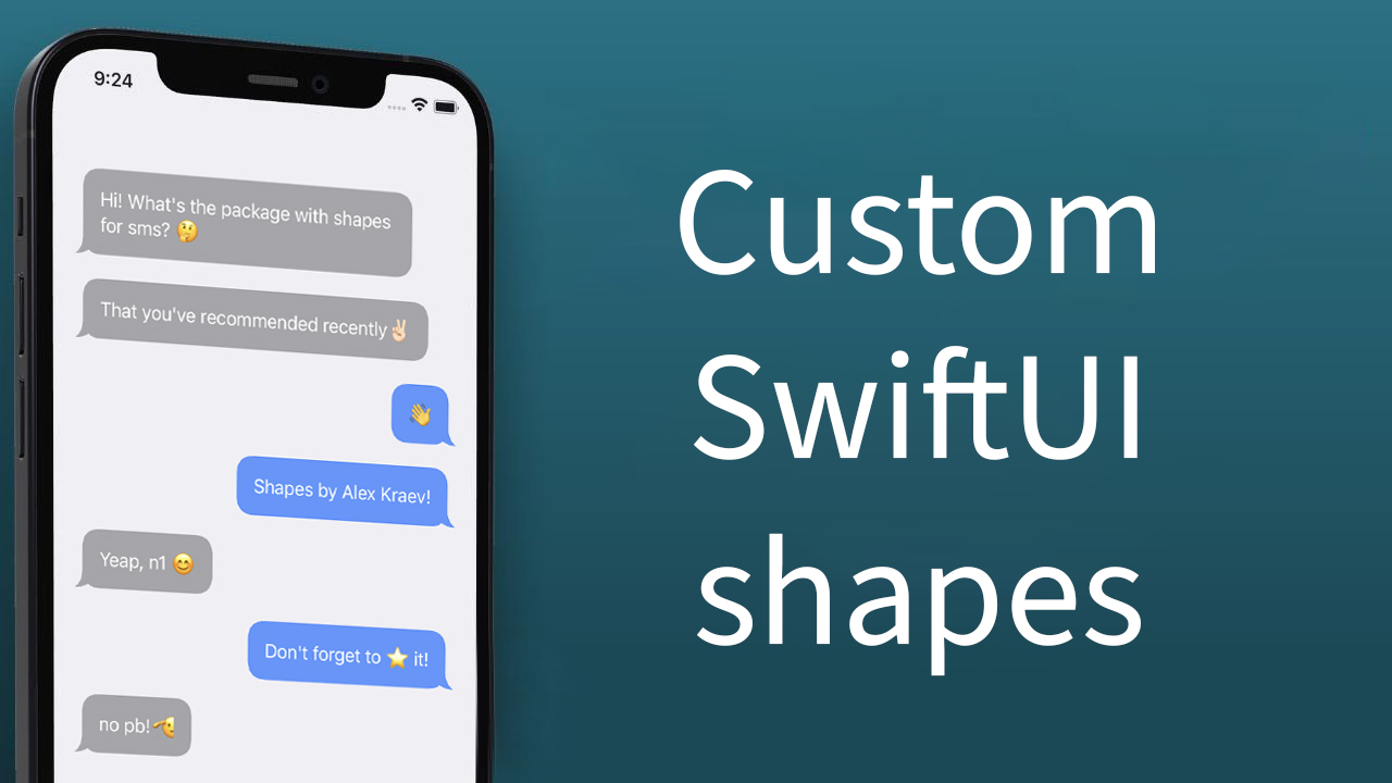 Why You Need Custom Shapes For Your Simple SwiftUI Views Swift